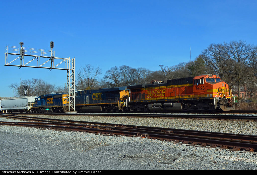 CSX Southbound freight